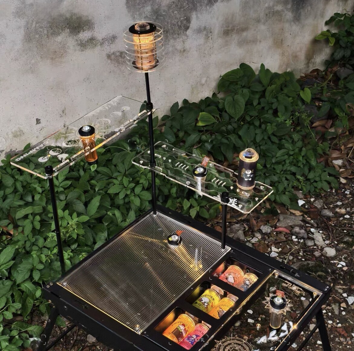 Outdoor igt luminous storage board: the starlight guardian of the night ...