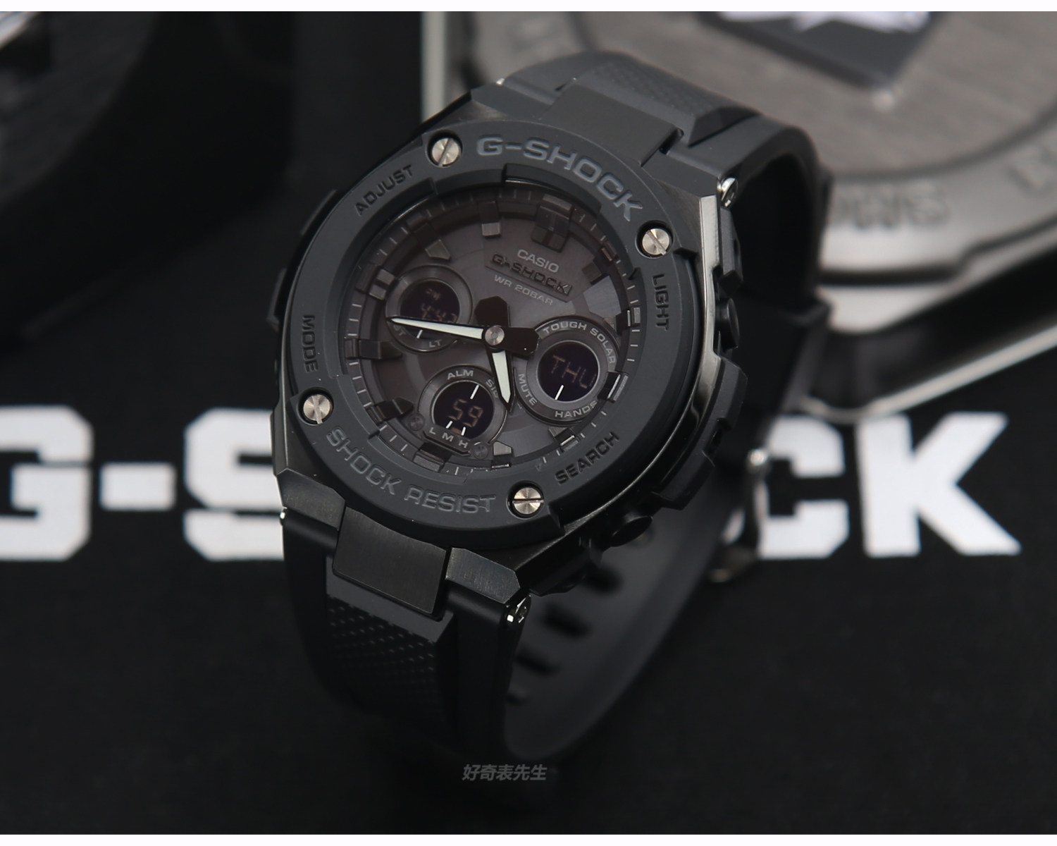 CASIO CASIO G-SHOCK Solar Watch Men's and Women's GST-S300G-1A1 310-1A ...