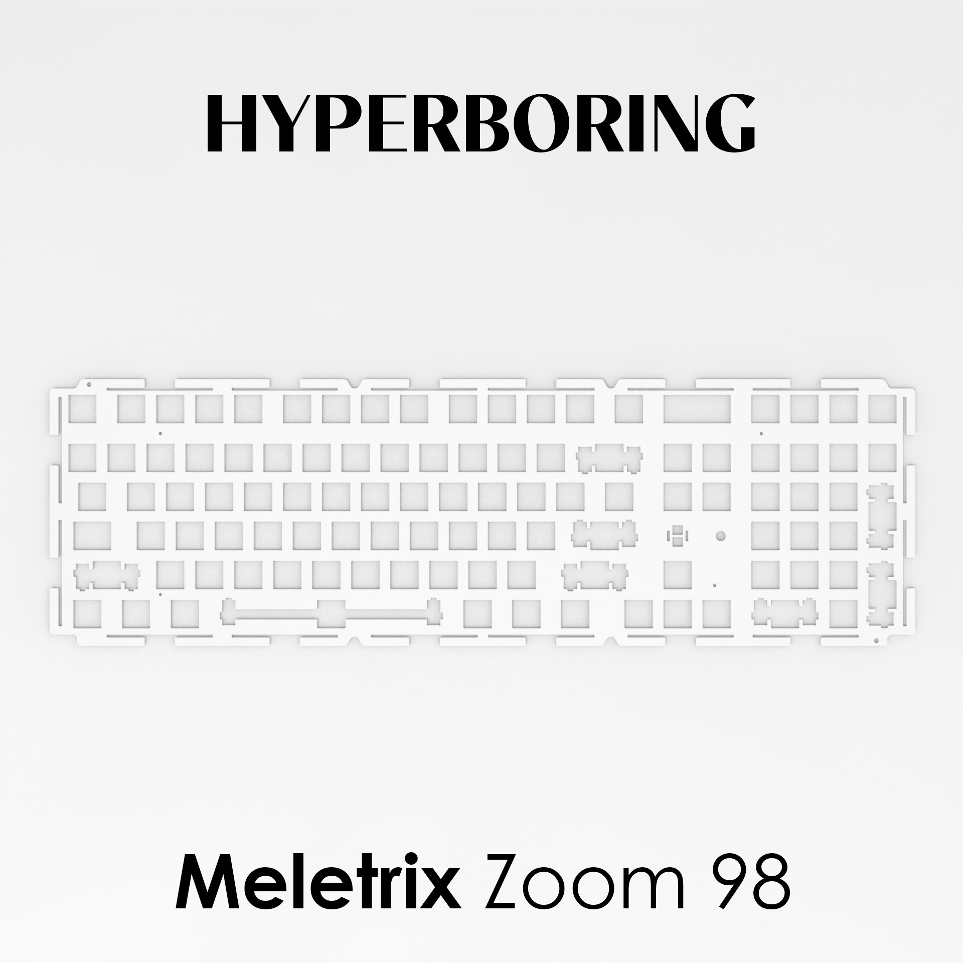 Meletrix Zoom 98机械键盘配件：打造专属电竞神器，你的游戏装备升级指南！-客制化键盘套件-淘宝好物网
