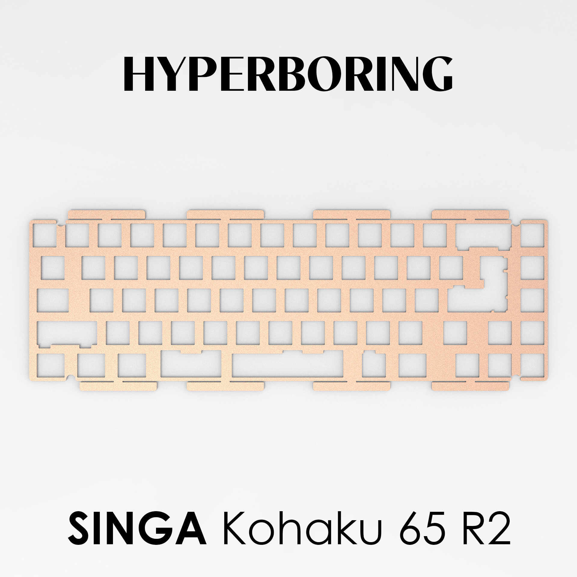 Singakbd Kohaku 65 R2：定制美学与极致手感的完美碰撞！-客制化键盘套件-淘宝好物网