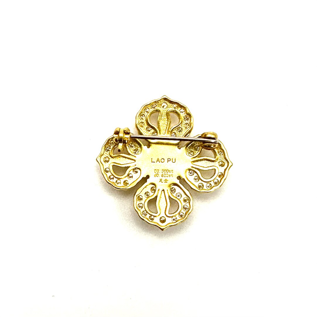 经典复刻 老铺8.44g十字金刚杵2号钻饰胸针 15069 | 二手精品 🌟-二奢胸针-淘宝好物网