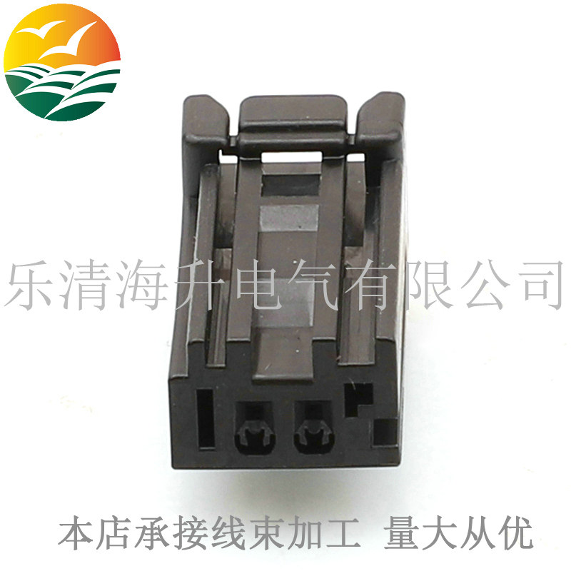 02HEB-B-B黑色汽车连接器DJ70213H-0.6-11线束插头2孔90980-12D25-阿里巴巴