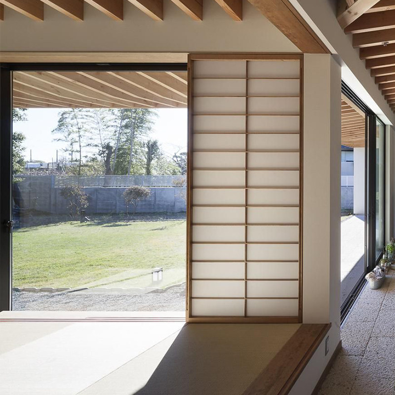 [USD 62.86] Japanese push-pull door custom lattice door and room ...