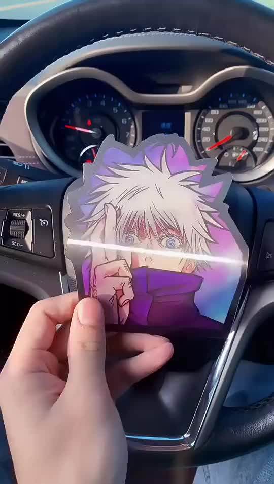 Jujutsu Kaisen Gojo Satoru Car Sticker Motion Sticker Anime Waterproof ...