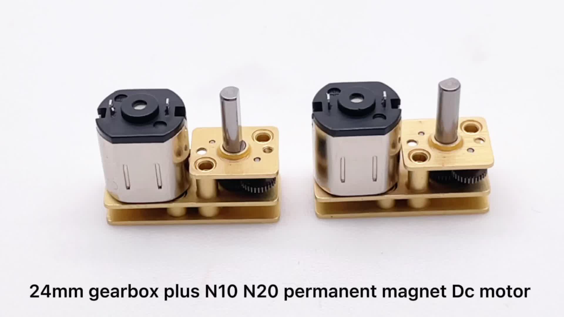 3v 5v 6v 12v 12mm 24mm Brush Dc Gear Motor N20 Motor Small Micro Mini ...