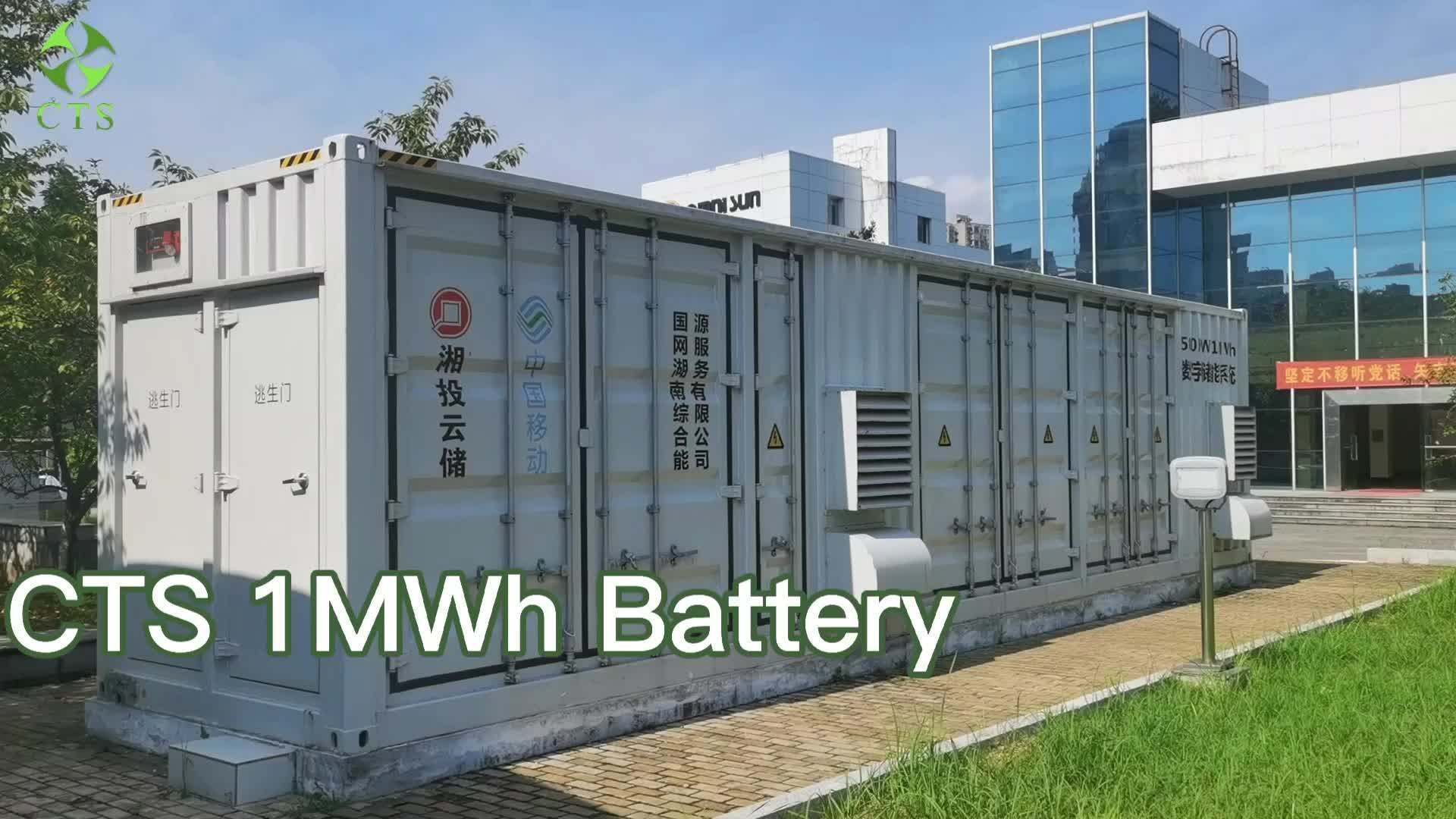 20ft 40ft Containerized Energy Storage Battery 400v 600v Lithium Ion ...