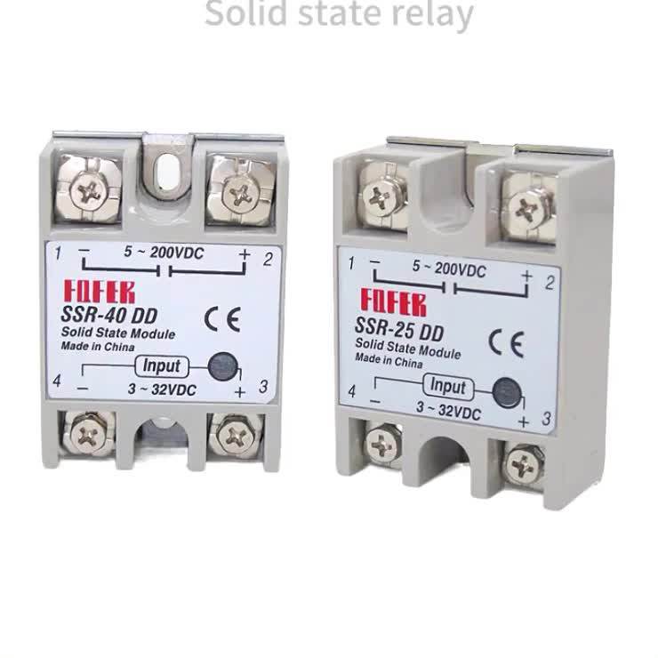 Ssr-25da Ssr-40da Solid State Relay 25a 40a 3-32v Dc Normally Open ...