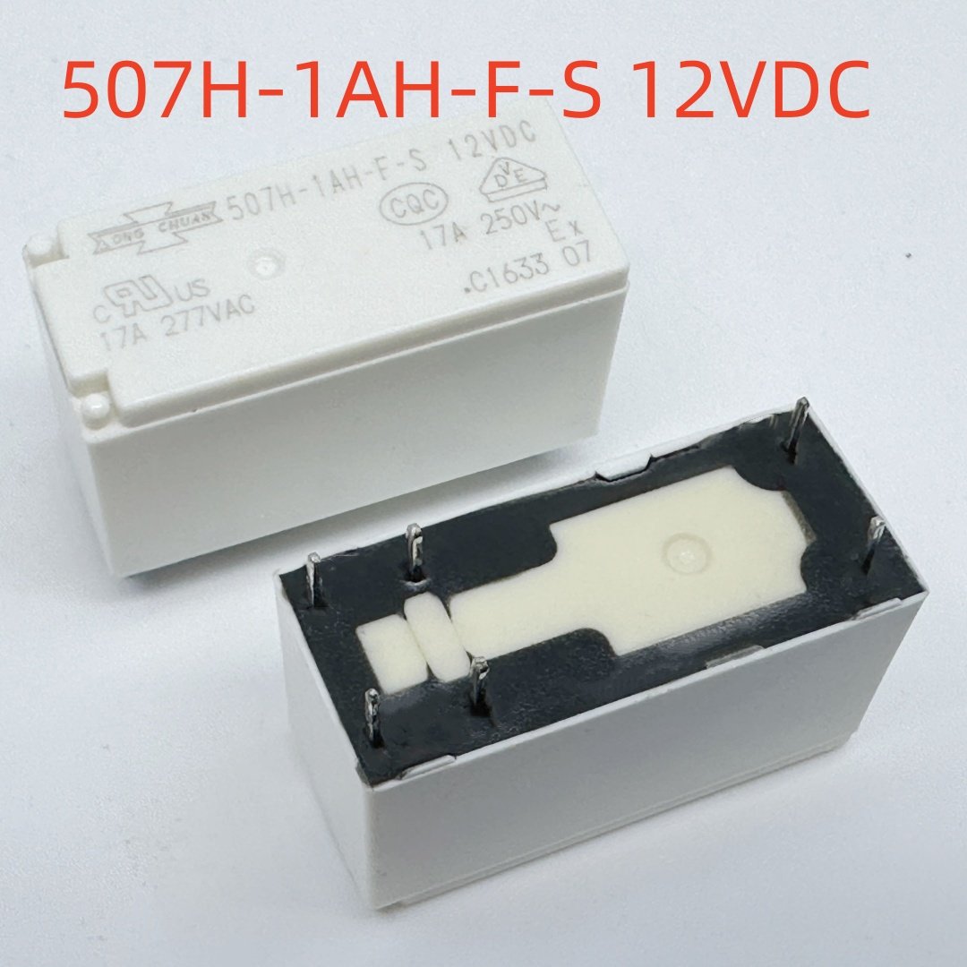 全新原裝 6腳 17A 單常開繼電器 507H-1AH-F-C/S 5V/12VDC 115FA6