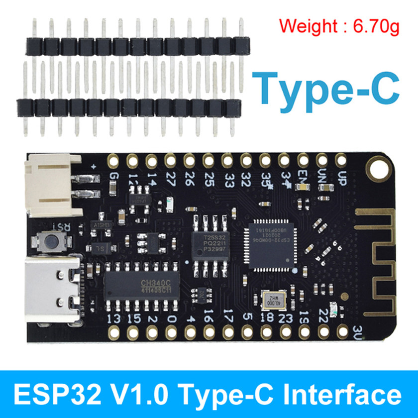 MicroPython ESP32开发板V1.0.0 Rev1：WiFi+蓝牙4MB FLASH，玩转物联网的神器？-开发板-淘宝百科网