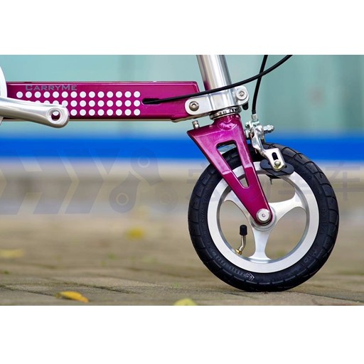 SEiCxPacificCycles太平洋联名款Carryme DS双速 8寸铝合金折叠车：都市出行新宠，解锁折叠车新玩法！-折叠自行车-淘宝百科网