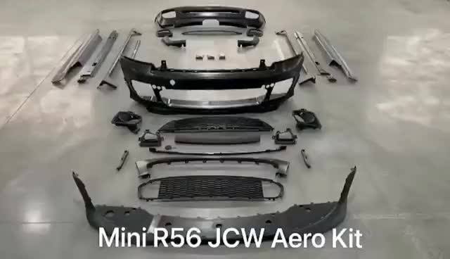 Body Kit Include Front Bumper Assembly Rear Lip Exhaust Pipe And Side ...