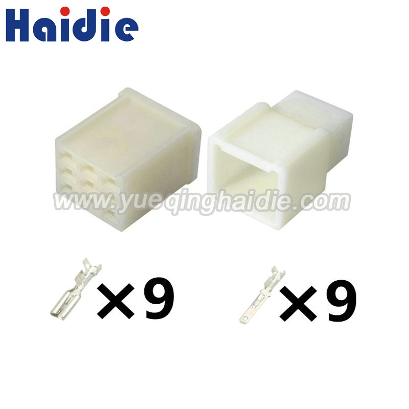 9孔DJ7091-2.8-11/21 接插件连接器家用电器插件 配端子6130-0590-Taobao