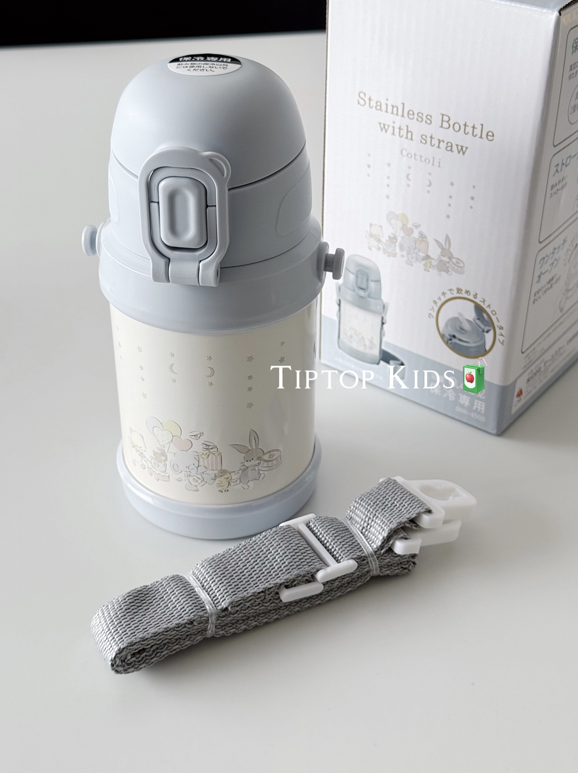 TTK动物派对保温吸管杯，日本cottoli限定款如何俘获孩子心？🐾-水壶-淘宝好物网