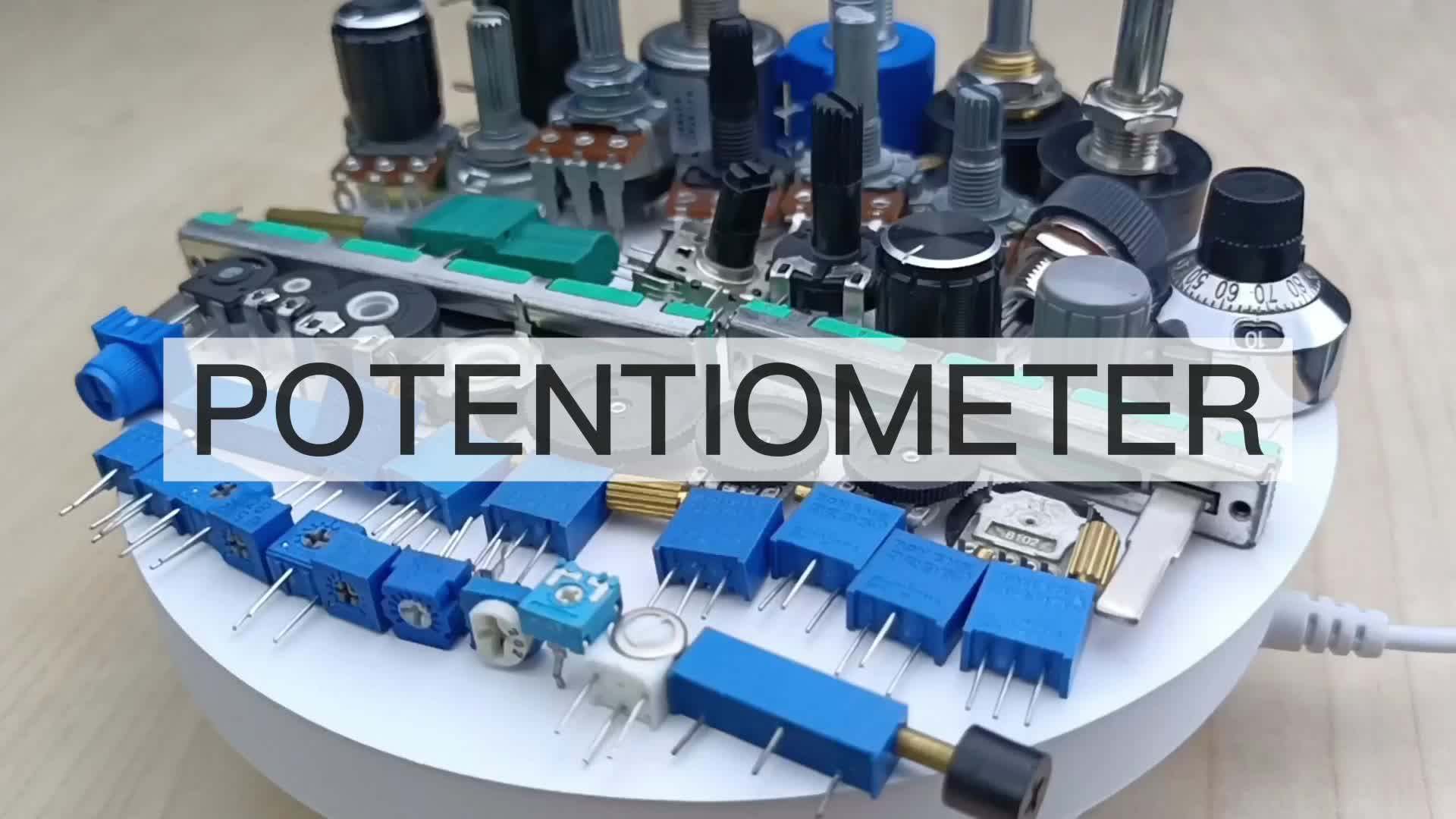 Multiturns Multi-turn Adjustable Ceramic Trimmer Potentiometer 1k 102 ...