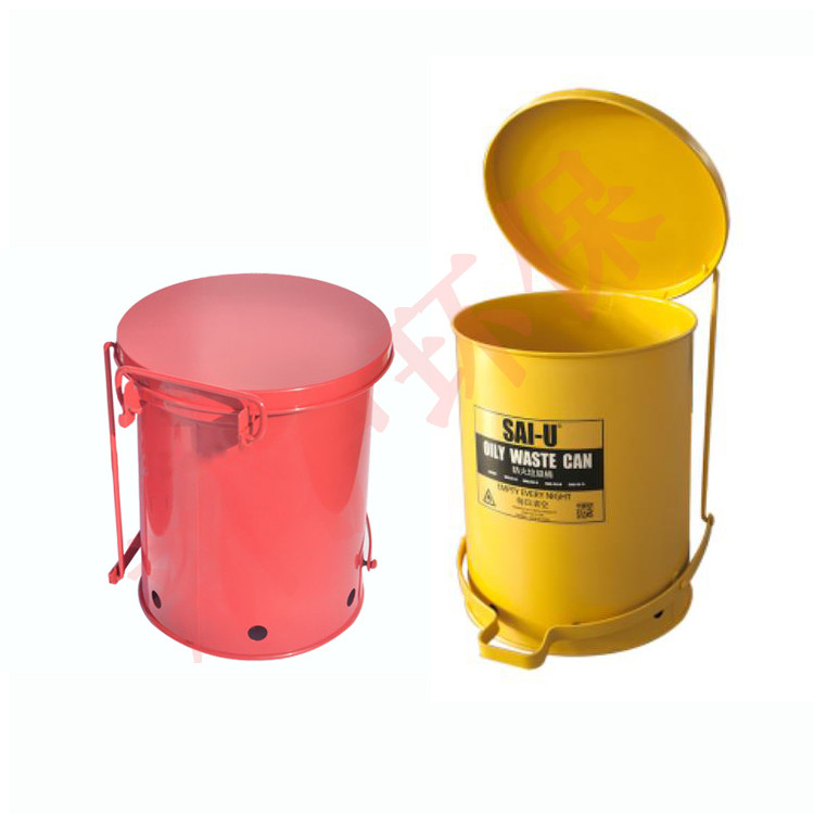 14 gallon fireproof trash can-industrial trash can-acid-base trash can ...