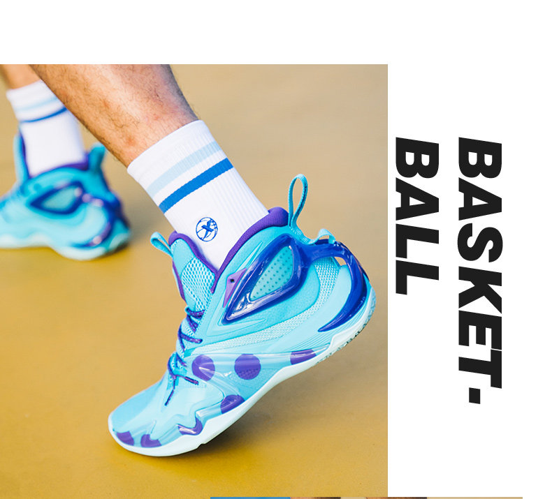 Monsters University | Xtep Battle Basketball Shoes - Michael Wazowski ...
