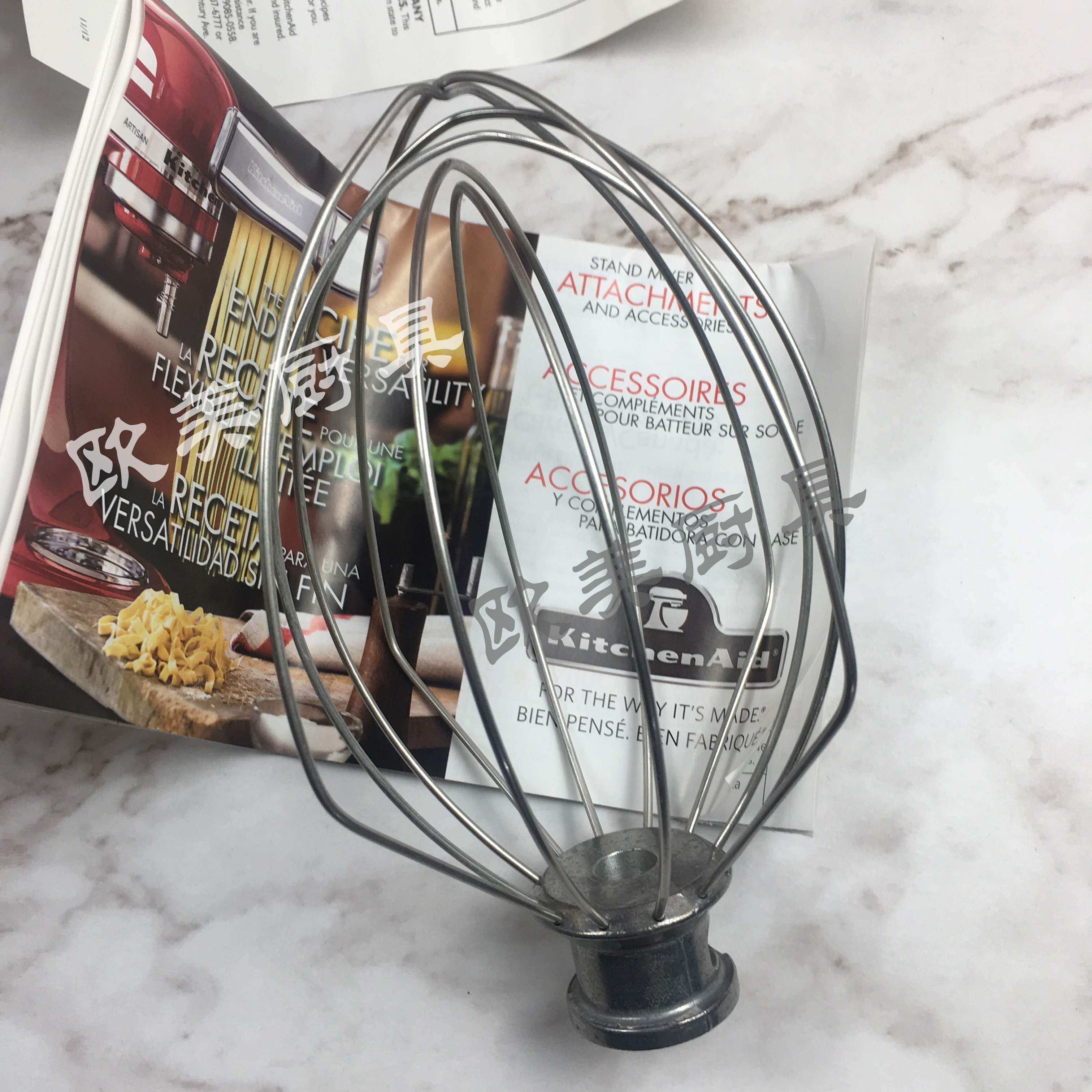厨房神器KitchenAid打蛋器配件K5AWW+厨宝5K5SS/5KPM5，烘焙达人的必备神器！🍰 -其它厨房家电配件-淘宝百科网