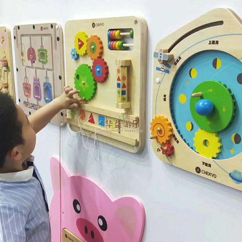 Wall toys kids educational early education cognitive kindergarten wall ...