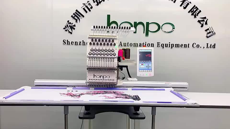 Single Head Computerized Embroidery Machine For Garment Apparel ...