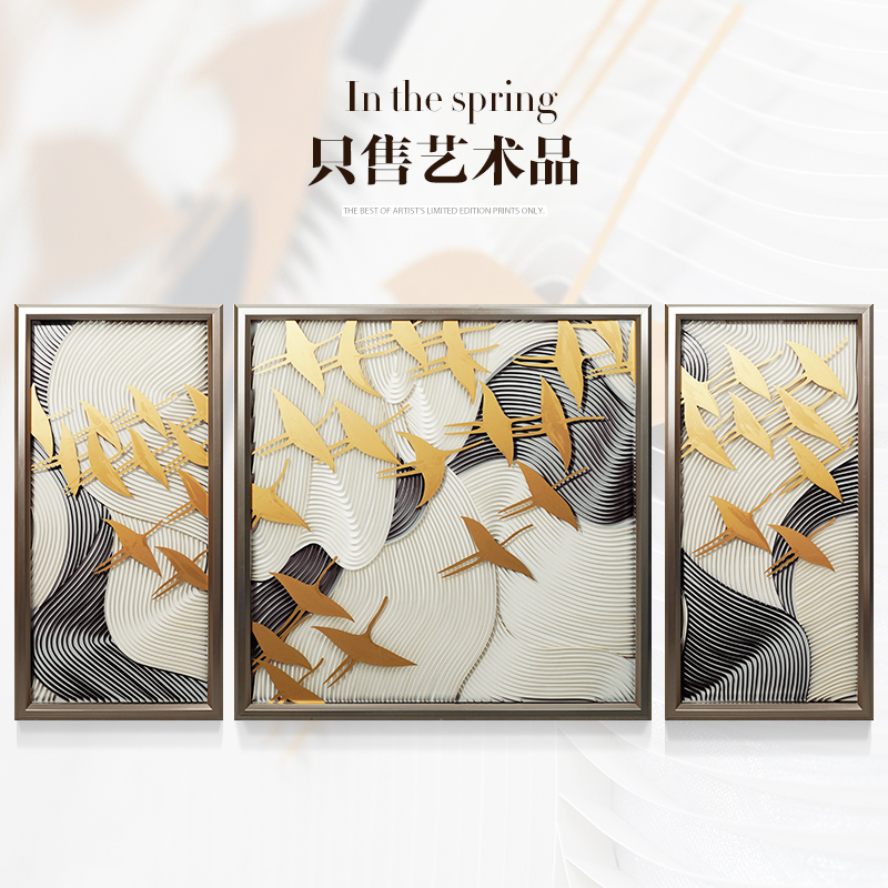 Купить Гостиная диван фон стена декоративный рисование большого размера ...