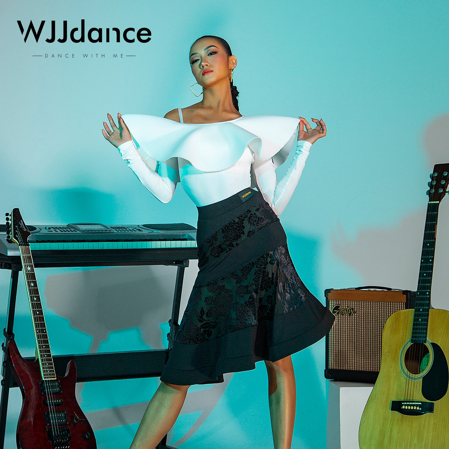 WJJdance拉丁舞半身裙2024新款，练功服新选择？💃深度测评-拉丁舞下装-淘宝好物网