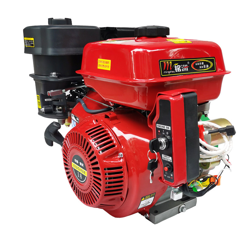 [USD 93.79] Gasoline Engine Small 170F190F Four Stroke Microploughing ...