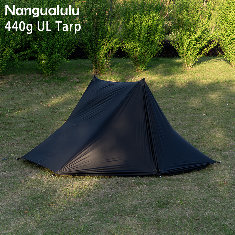 440g ul tarp 20d double silicon nylon 3×3 nangualulu ultra-light canopy ...