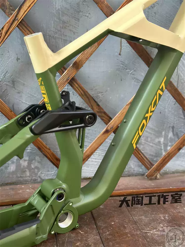 FOXCAT山猫170铝合金山地车架 enduro越野自行车速降软尾车架岩羊