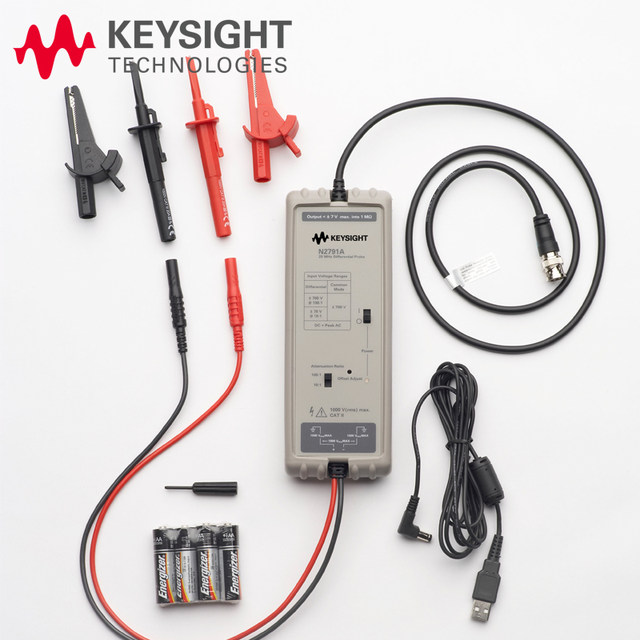 Keysight N2791A 오실로스코프 고전압 차동 프로브 N2790A 액티브 고전압 프로브 테이블 펜 N2891A :: 하오툴즈
