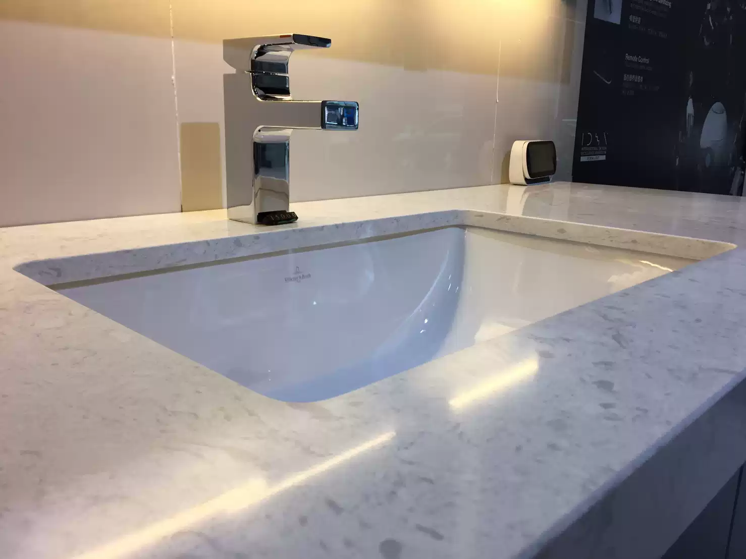 德国 唯宝 鲁尼雅系列方形台下盆51225301卫生间陶瓷洗脸盆