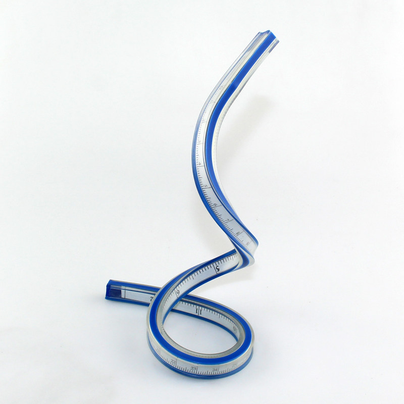 [USD 11.15] Any Curve Snake Ruler Multi-functional Curve Ruler Student ...