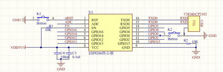 esp8266原理图-千图网