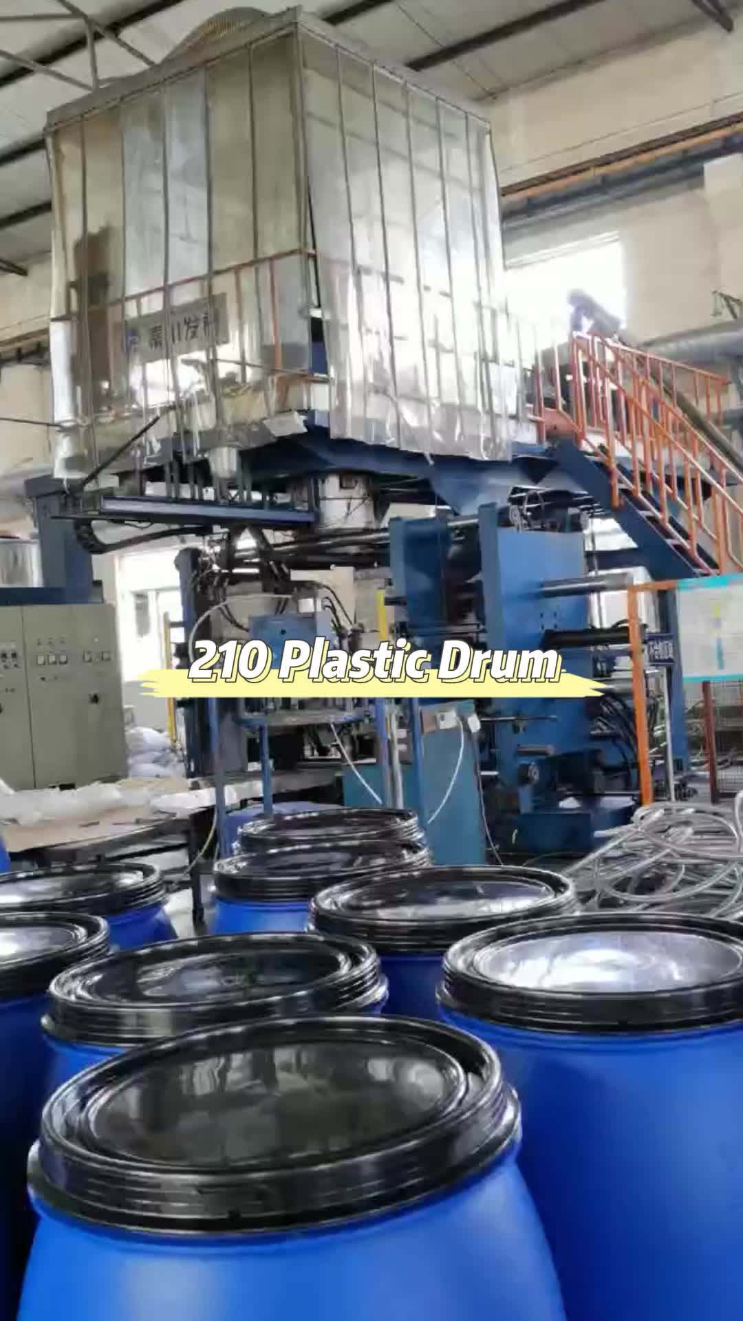 55 Gallon 220 Litre 20 Litre 300l Hdpe Empty Plastic Drum With Open Lid ...