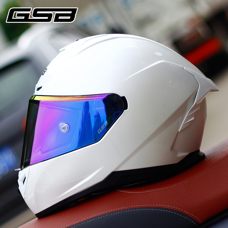 [USD 171.32] gSB361 Motorcycle Helmet Couple Unisex Full Helmet Battery Bike Motorcycle Safety ...