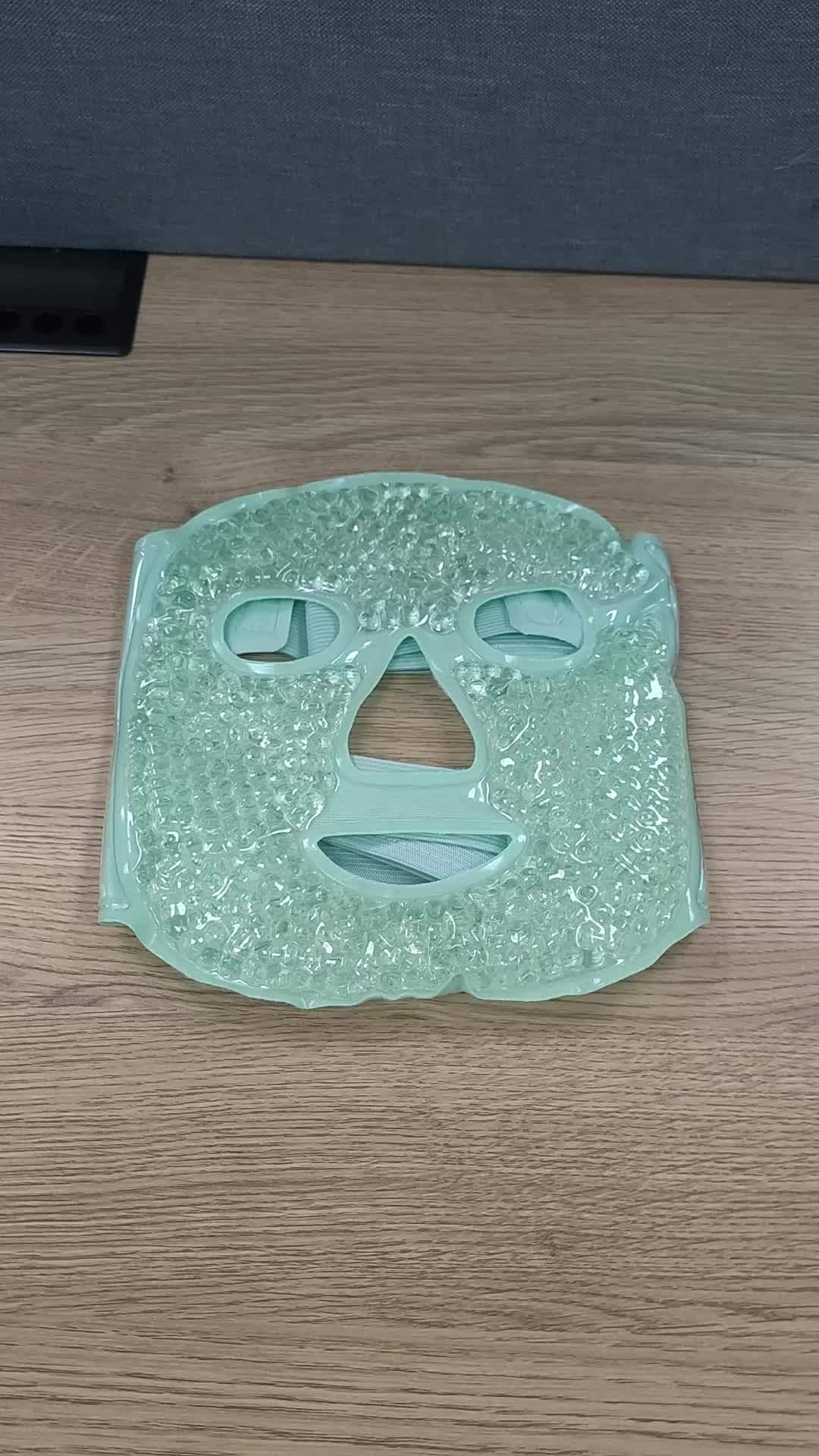 Baolun 2023 New Design Custom Logo Gel Ice Pack Face-mask Heat Facial ...