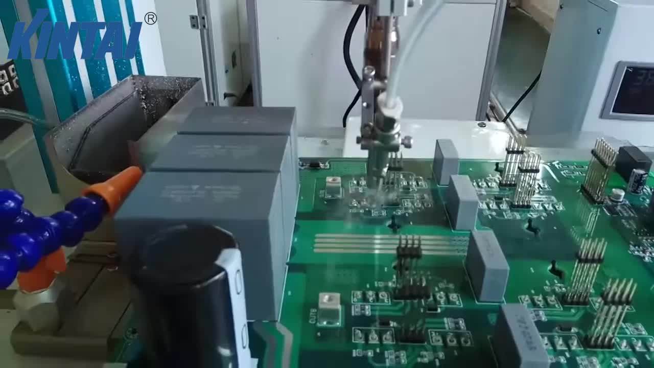 4 Axis Automation Desktop Smd Thermostat System Robotic Pcb Soldering Robot Soldering Machine ...