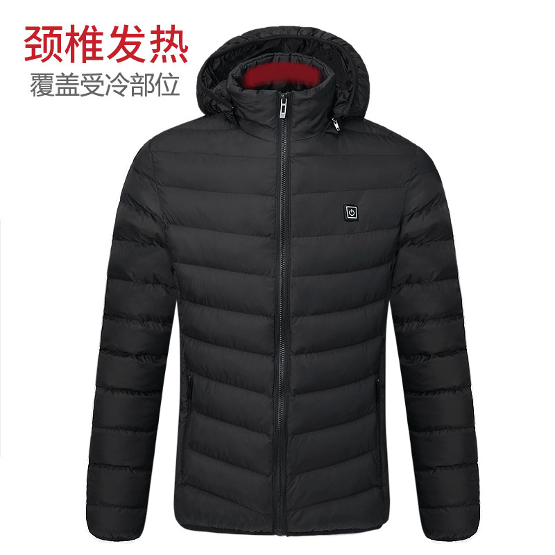 Smart electric heating clothes USB charging graphene Full body heating ...