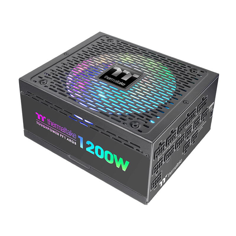 💡硬核玩家必入！TT Toughpower PF1 ARGB 1050W/1200W 白金全模组神光同步，点亮你的游戏世界🔥-电源-淘宝好物网