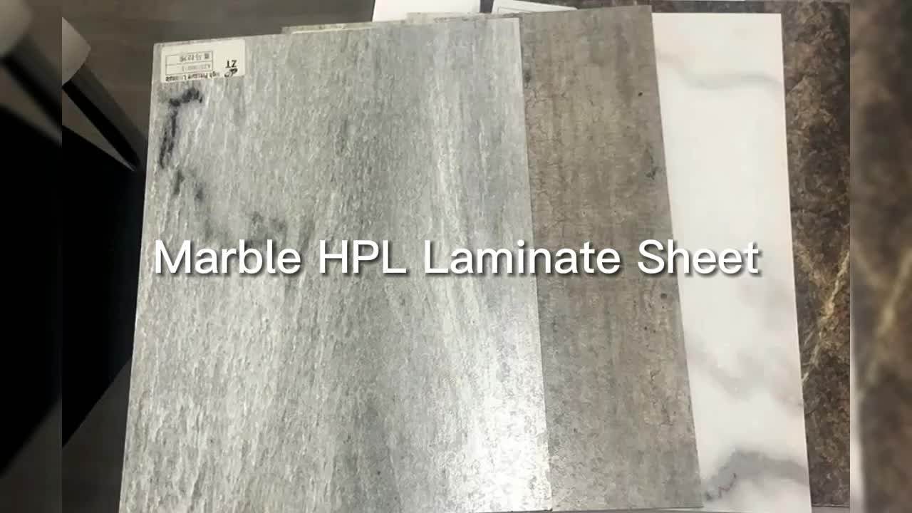 Waterproof Marbled Stone Texture Hpl Board Sunmica Hpl Slab For Kitchen ...