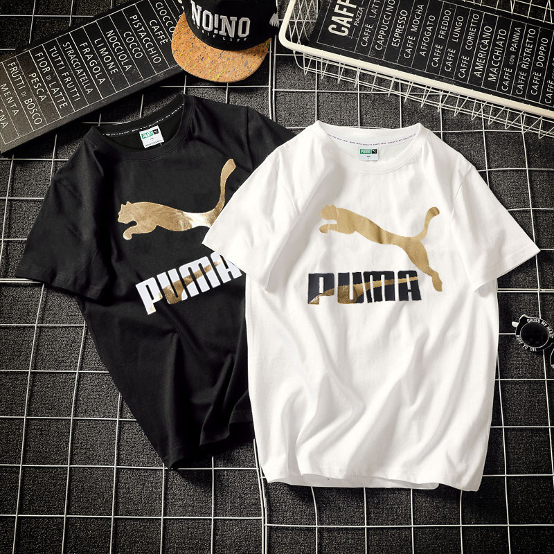 Puma彪马短袖男2022夏季新款体恤运动服休闲训练跑步健身半袖t恤-Taobao