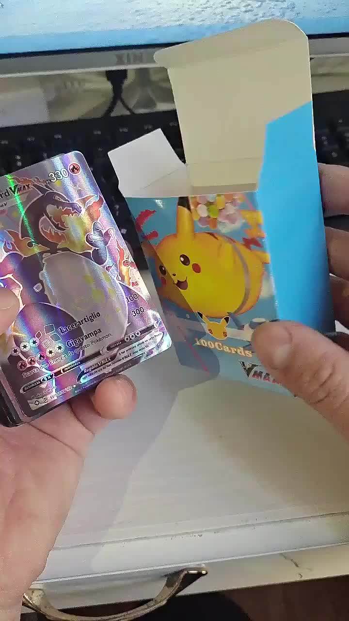 Italian Pokemon Tcg Cards Ultra Rare Included - Gx Vmax + Holos Pokemon ...