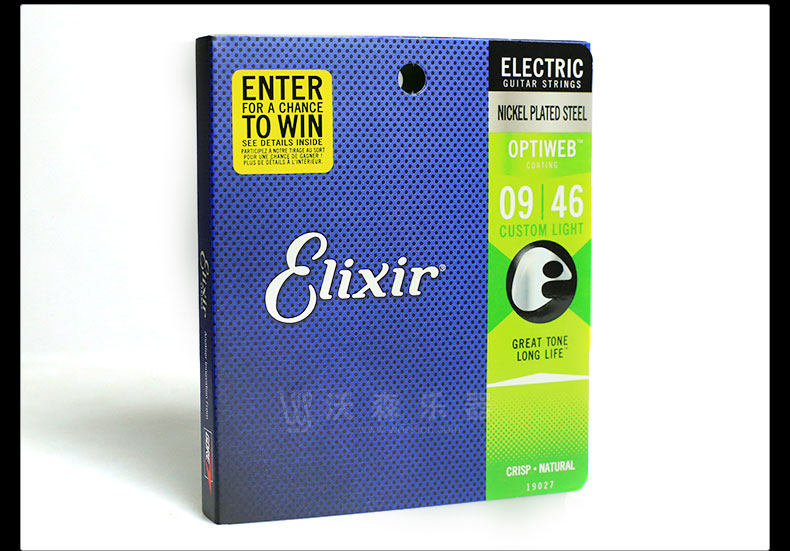 美产新款ELIXIR伊利克斯OPTIWEB覆膜防锈电吉他琴弦19002 19052-阿里巴巴