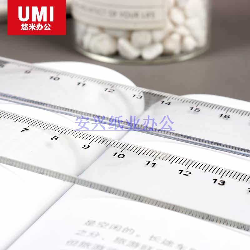 [USD 5.40] Yumi Plastic Straight Ruler 20 30 40 50 60cm Straight Ruler ...