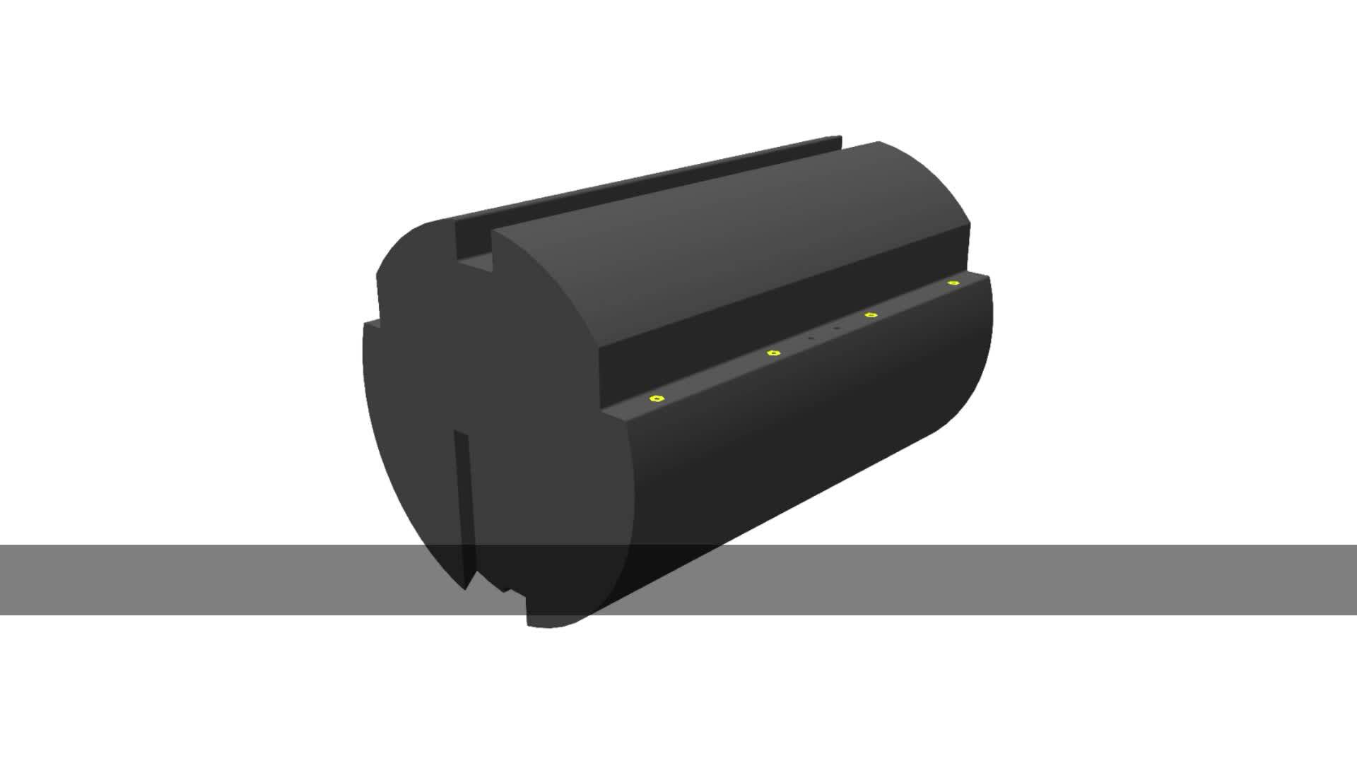 Hdpe Plastic Boathouse Floating Pontoon Tubes For Boat - Buy Floating ...