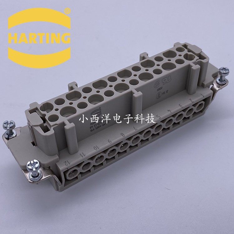 HARTING Overload Connector 09330242701 24-pin master HAN-24E-F-s 16A ...