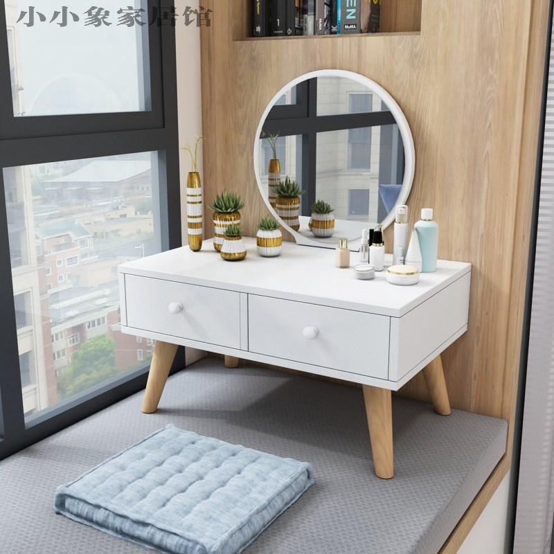 Dressing table on the bay window sill Dressing table Dresser Bedroom ...