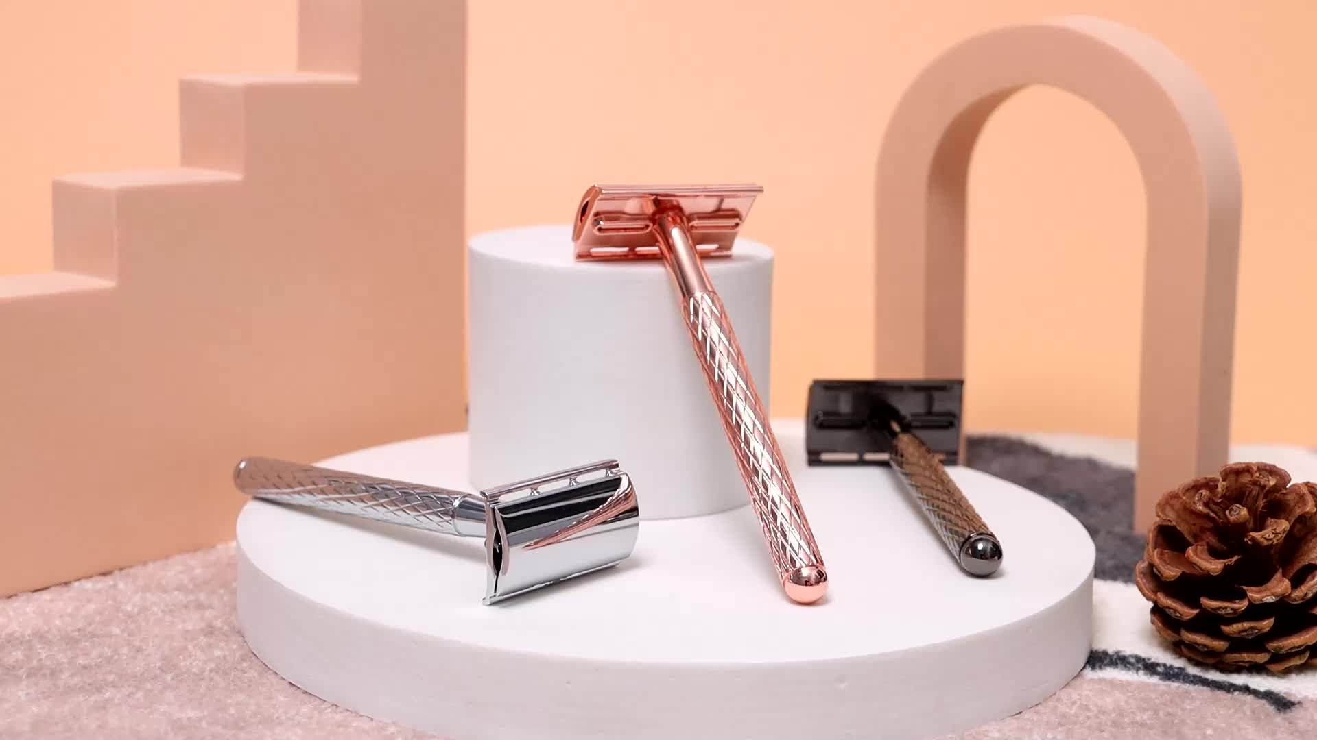 Classical Eco Metal Biodegradable Double Edge Reusable Safety Razor ...
