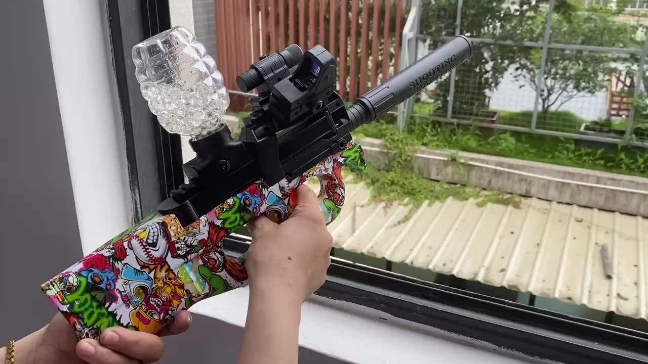 Mini P90 Wasser Gel Perlen Blaster Gewehr Outdoor Spielzeug Gel ...