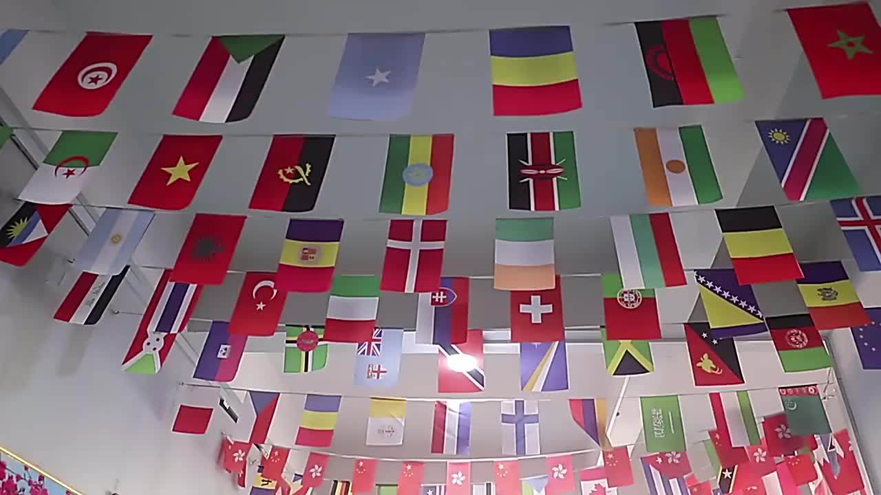 Wholesale Puerto Rican Small String Mini Flag Banner Decorations Puerto ...