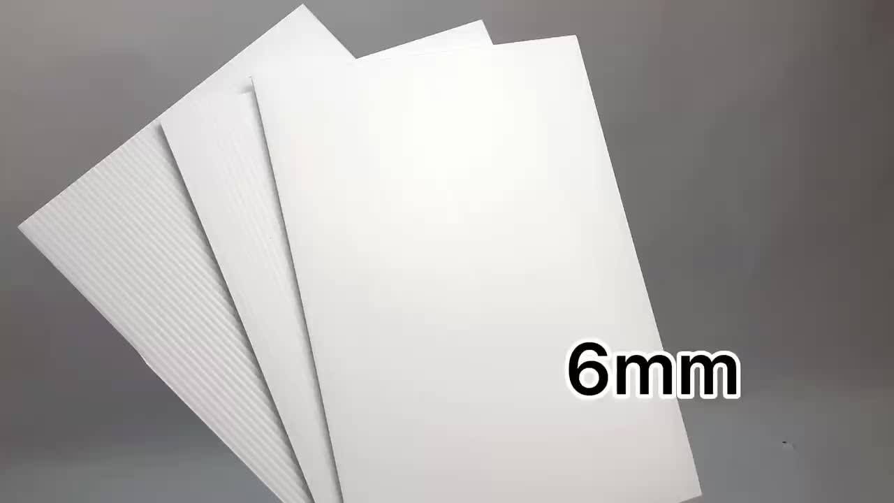 Natural Danpla Fluteboard Plastic Corrugated 8ft X 4ft Polypropylene ...